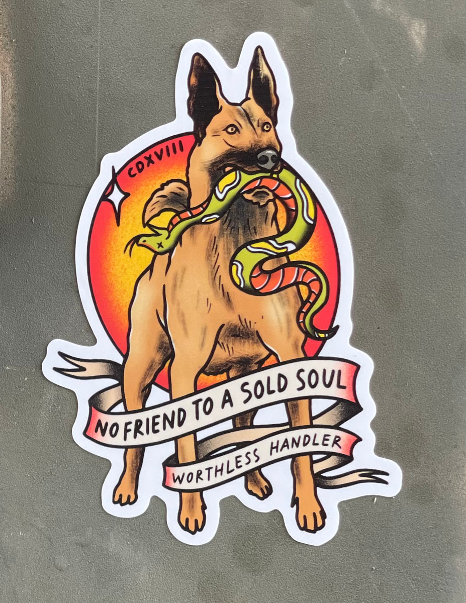 Sold Soul Sticker – Worthless Handler