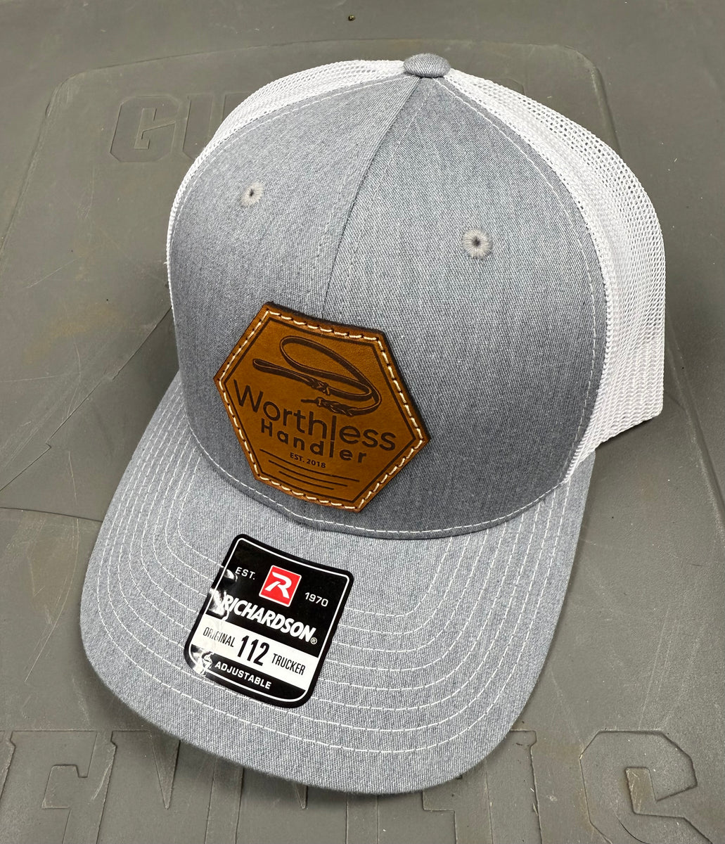 Leather Patch Hat – Worthless Handler