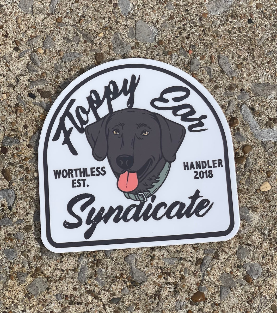 Floppy Ear Syndicate Stickers – Worthless Handler