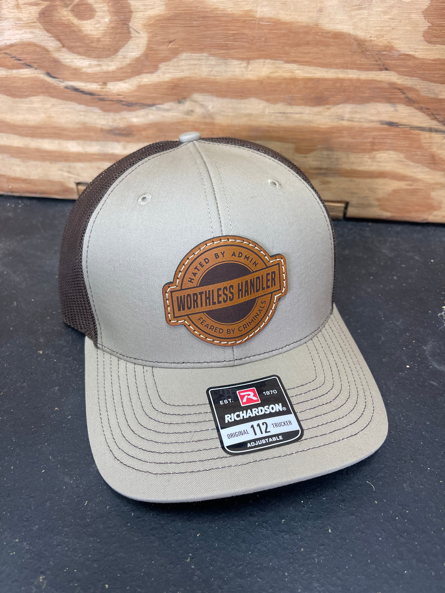 Tan Leather Hat – Worthless Handler