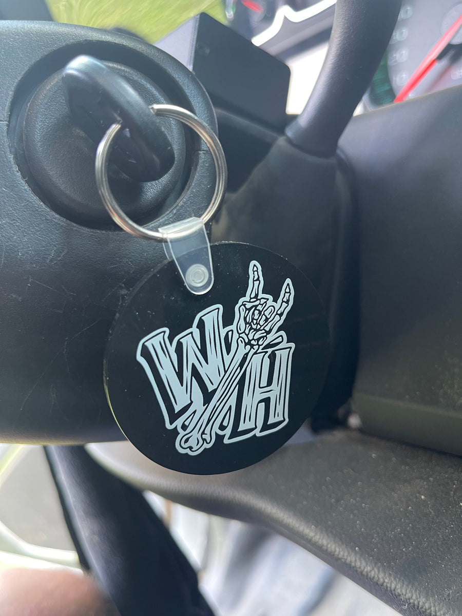 Fear No Man Keychain – Worthless Handler