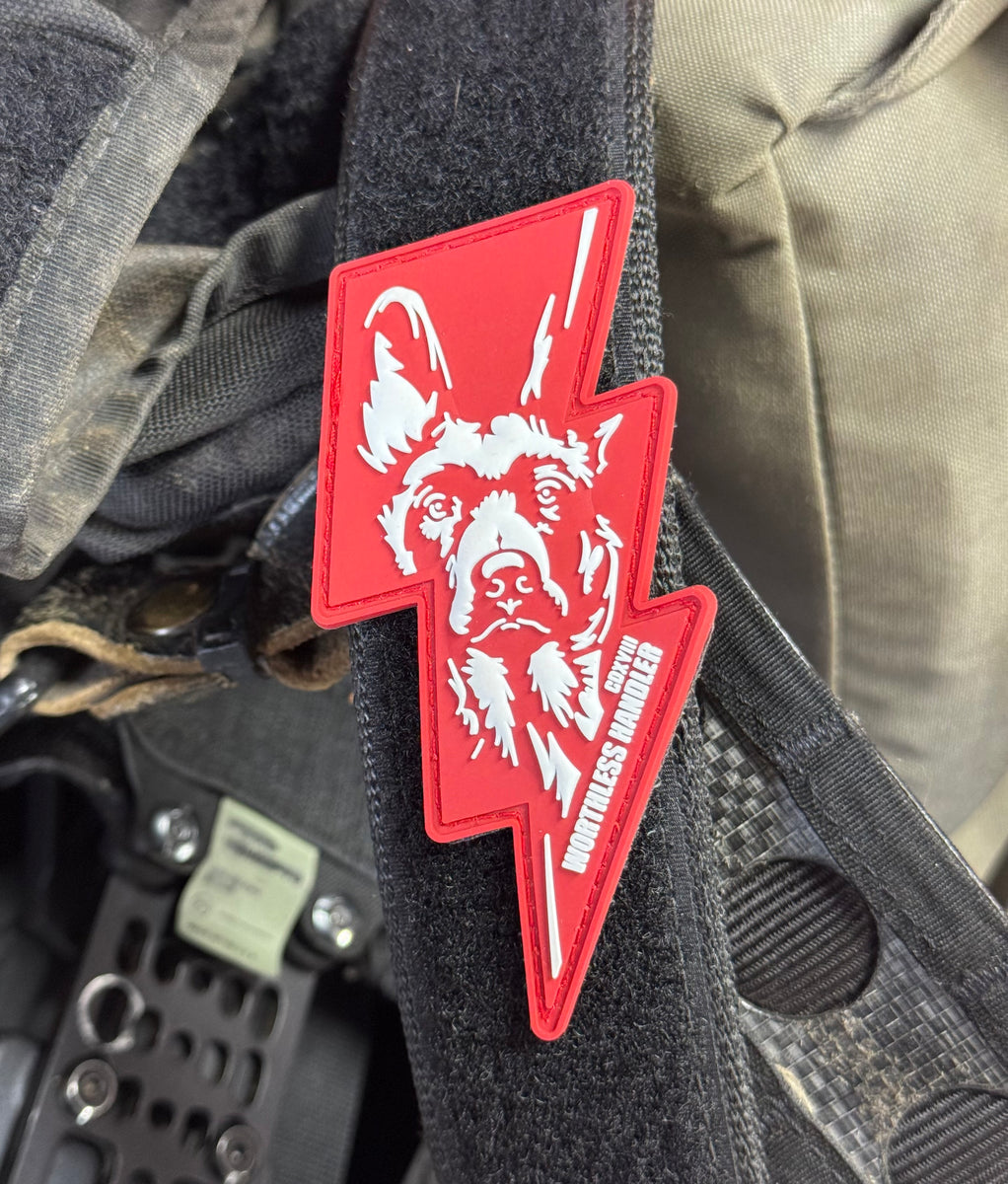 Lightning Bolt patch – Worthless Handler