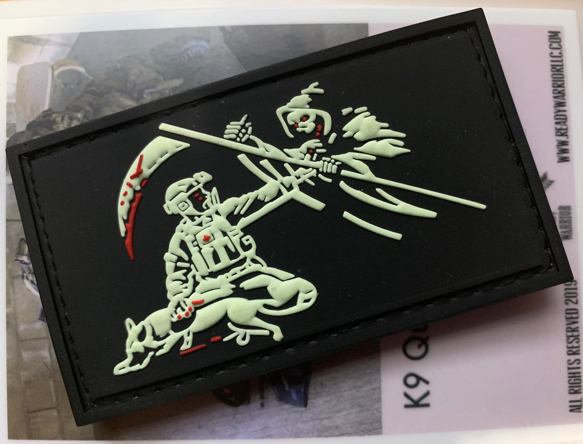 Denying Death K9 Patch – Worthless Handler