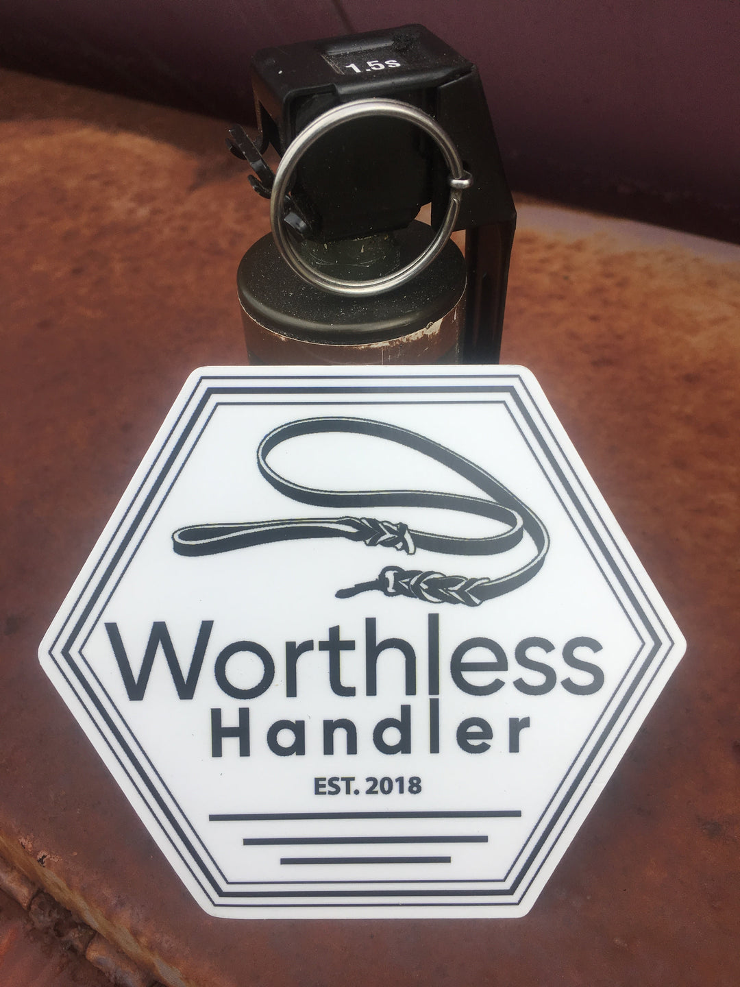 Signature Logo Sticker – Worthless Handler